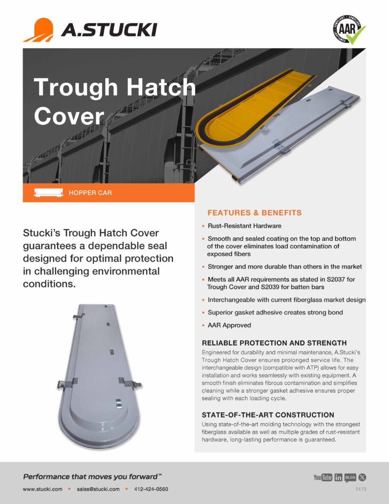 Trough Hatch Cover Center Section - A. Stucki