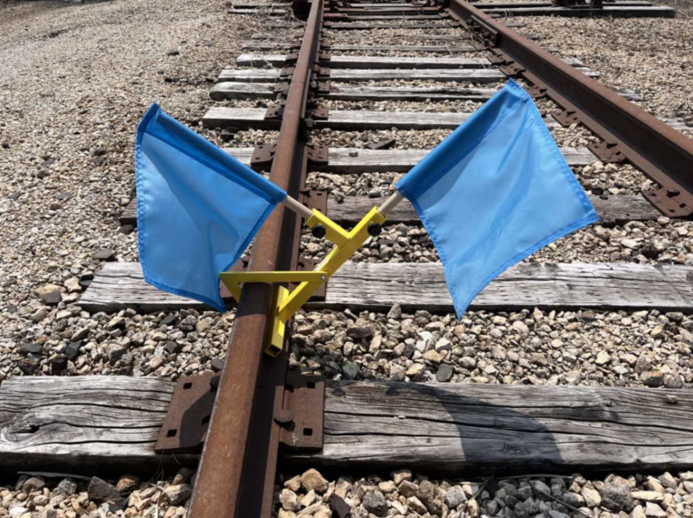 Clamp On Twin Nylon Flag Holder - A. Stucki